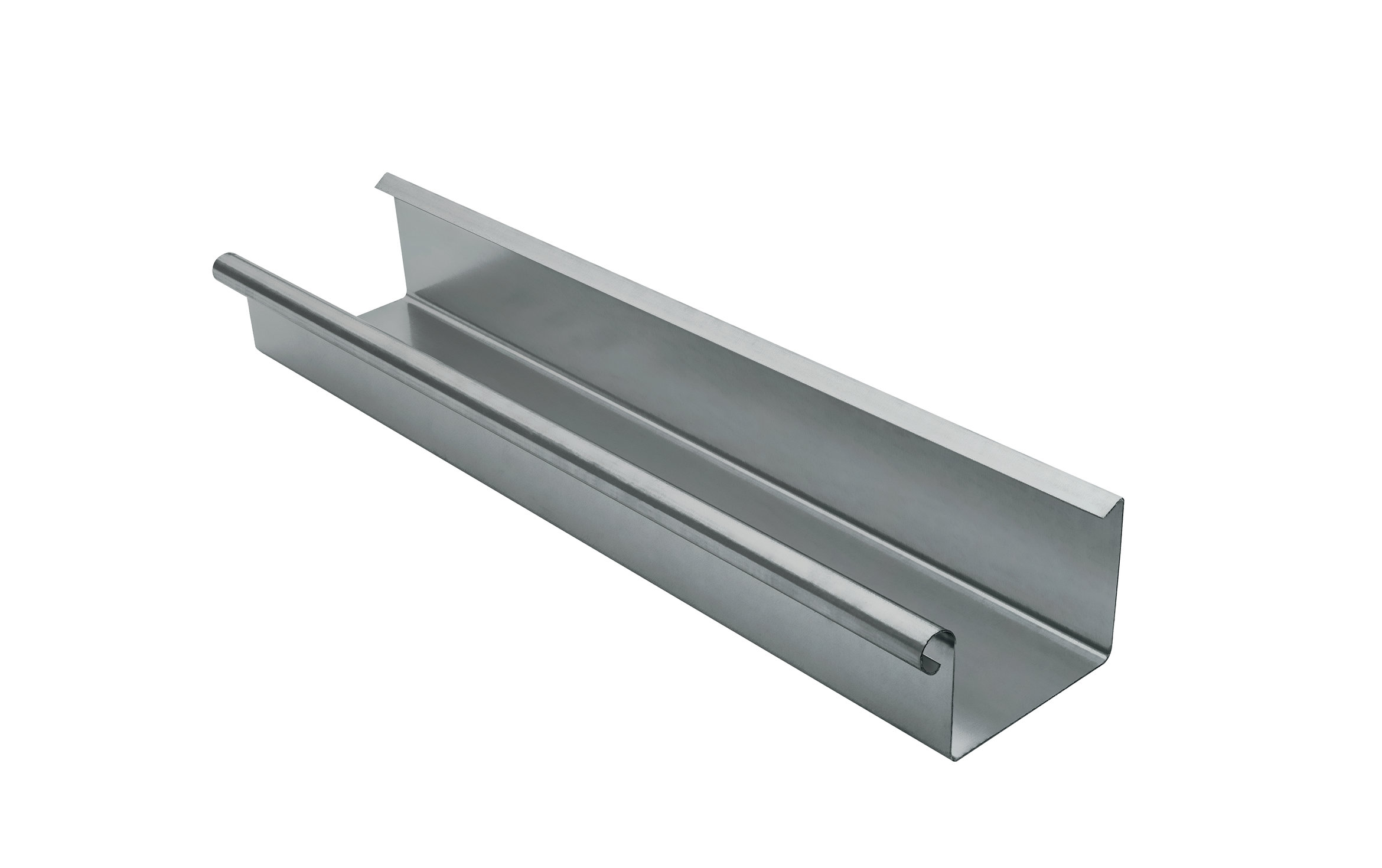 Farbige Kastenrinne aus Alu 3m|GRÖMO ALUSTAR