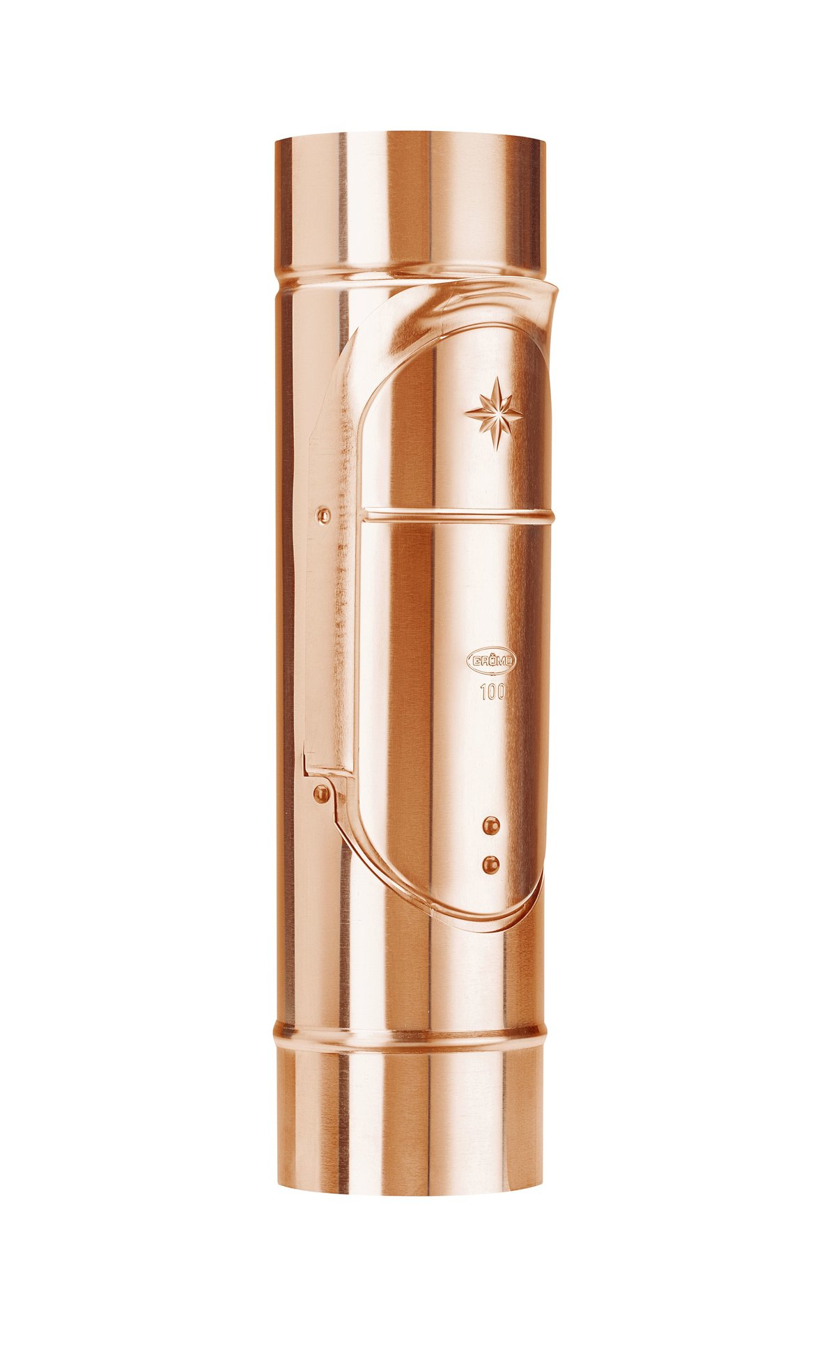 Rainwater pipe flap with stainless steel sieve | GRÖMO