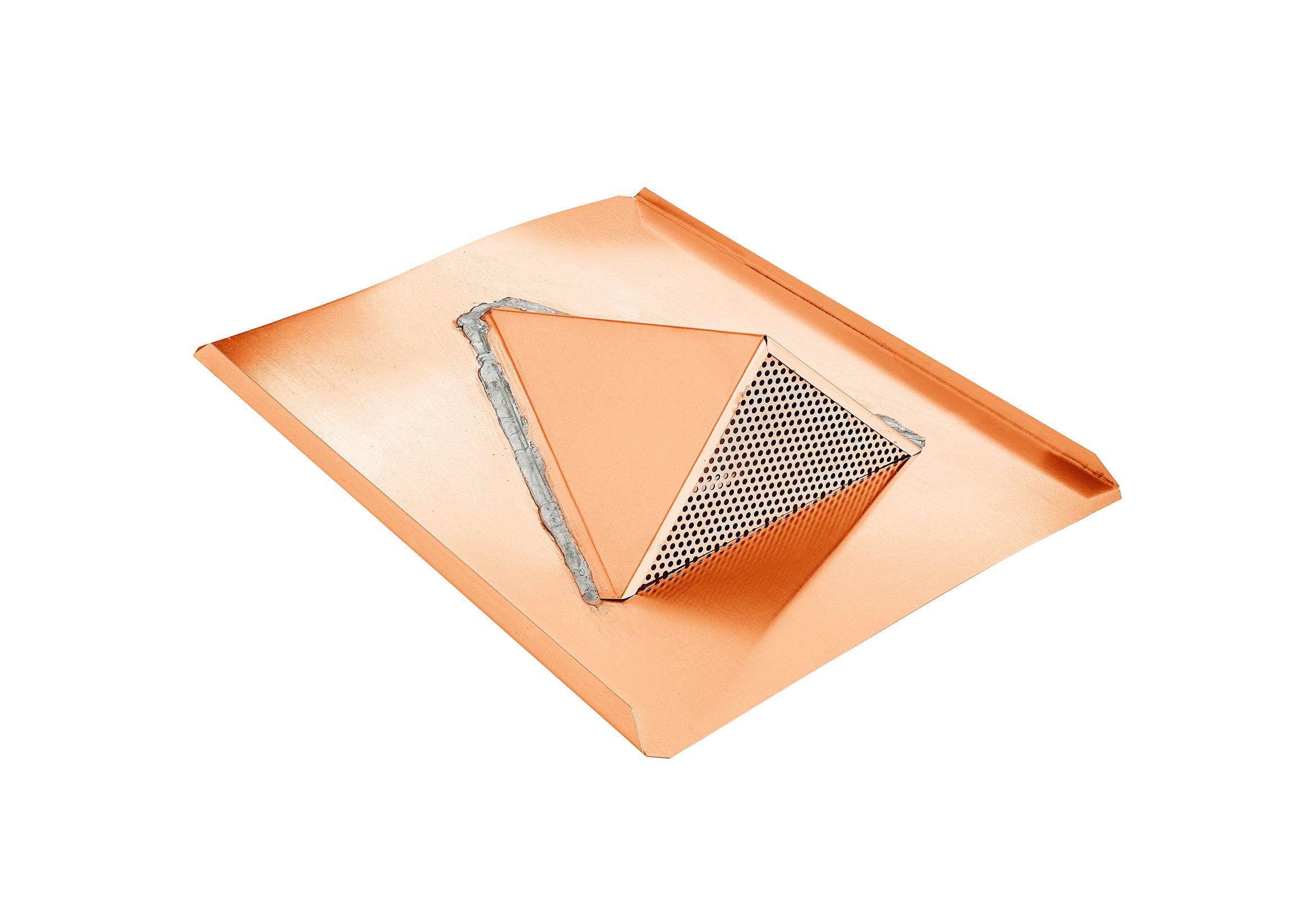 Dachlüfter Spitzgaube Dreikant mit Grundplatte| GRÖMO